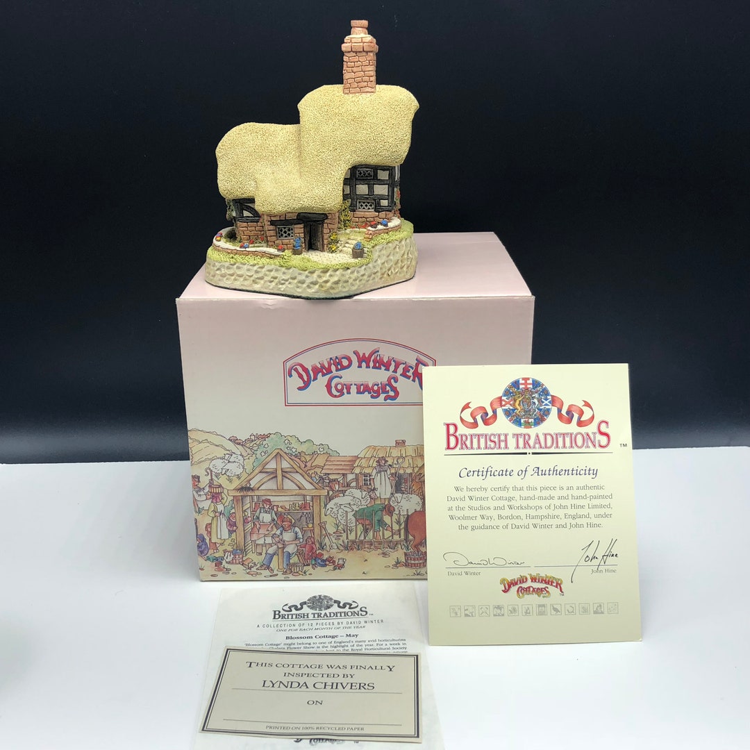 DAVID WINTER CASTLE 1989 Cottage Vintage Figurine Statue Sculpture ...