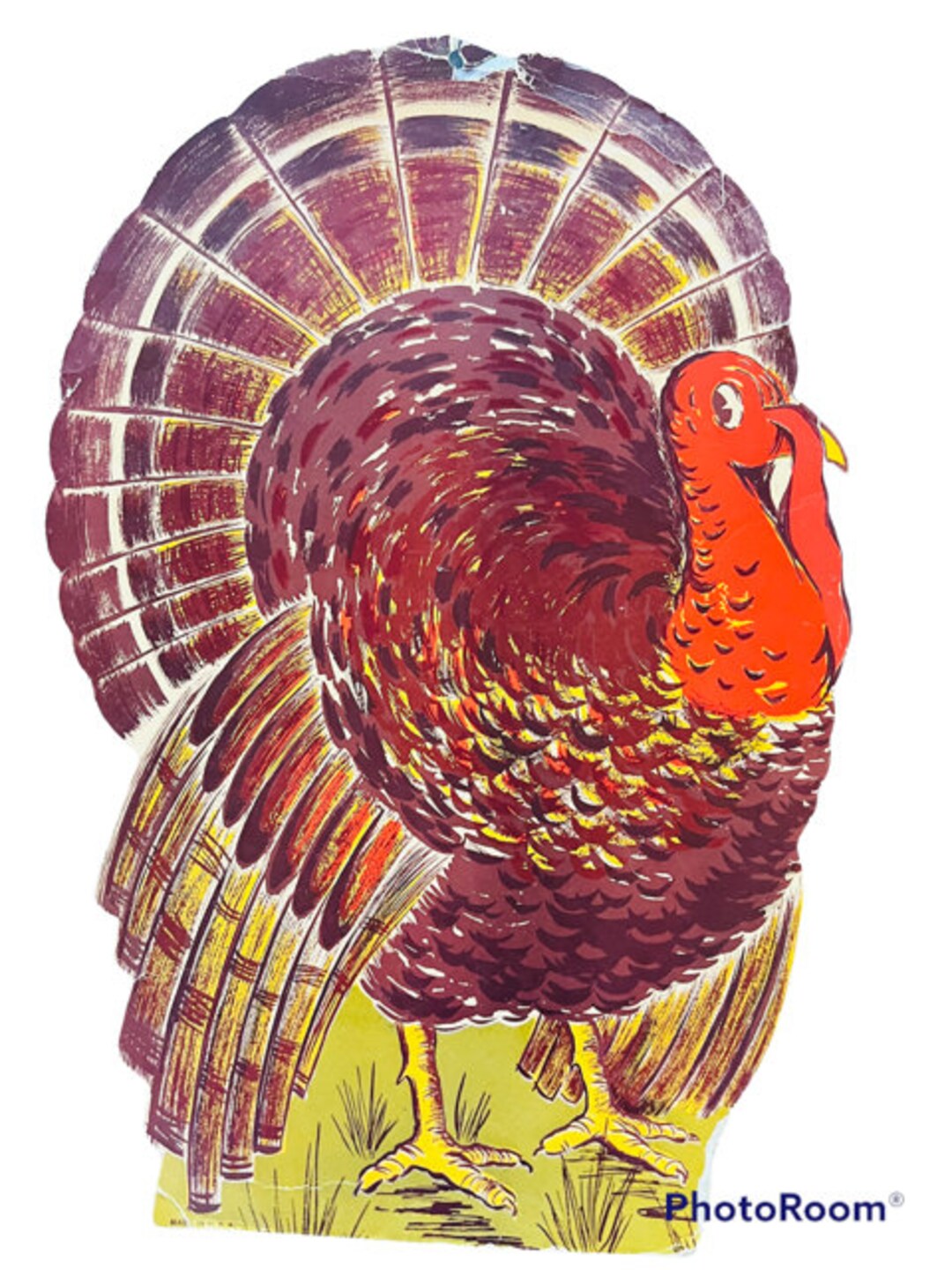 Elementary Junior High School Memorabilia Vtg Decor Sign Thanksgiving ...