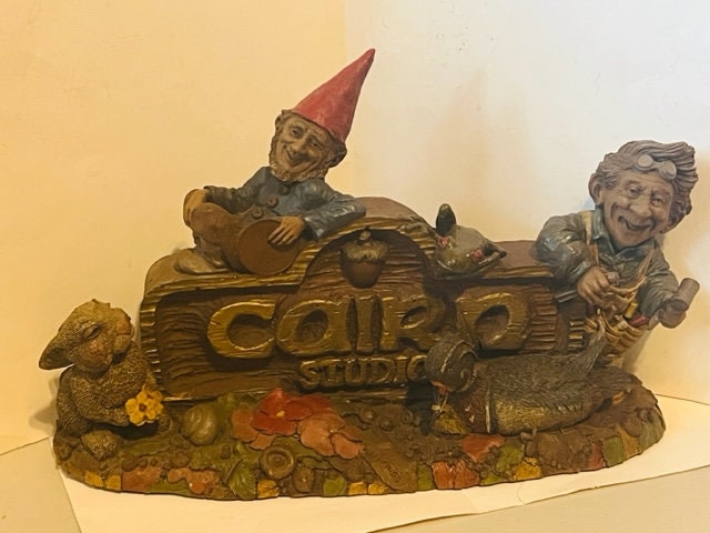 Tom Clark Figurine Sculpture SIGNED Cairn Triple Autograph - Etsy