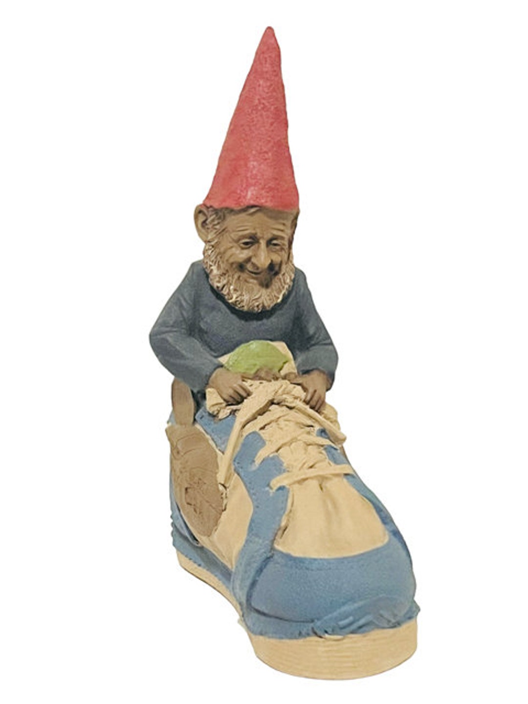 Tom Clark Gnome Dwarf Elf Figurine Sculpture SIGNED Pheidippides Shoe ...