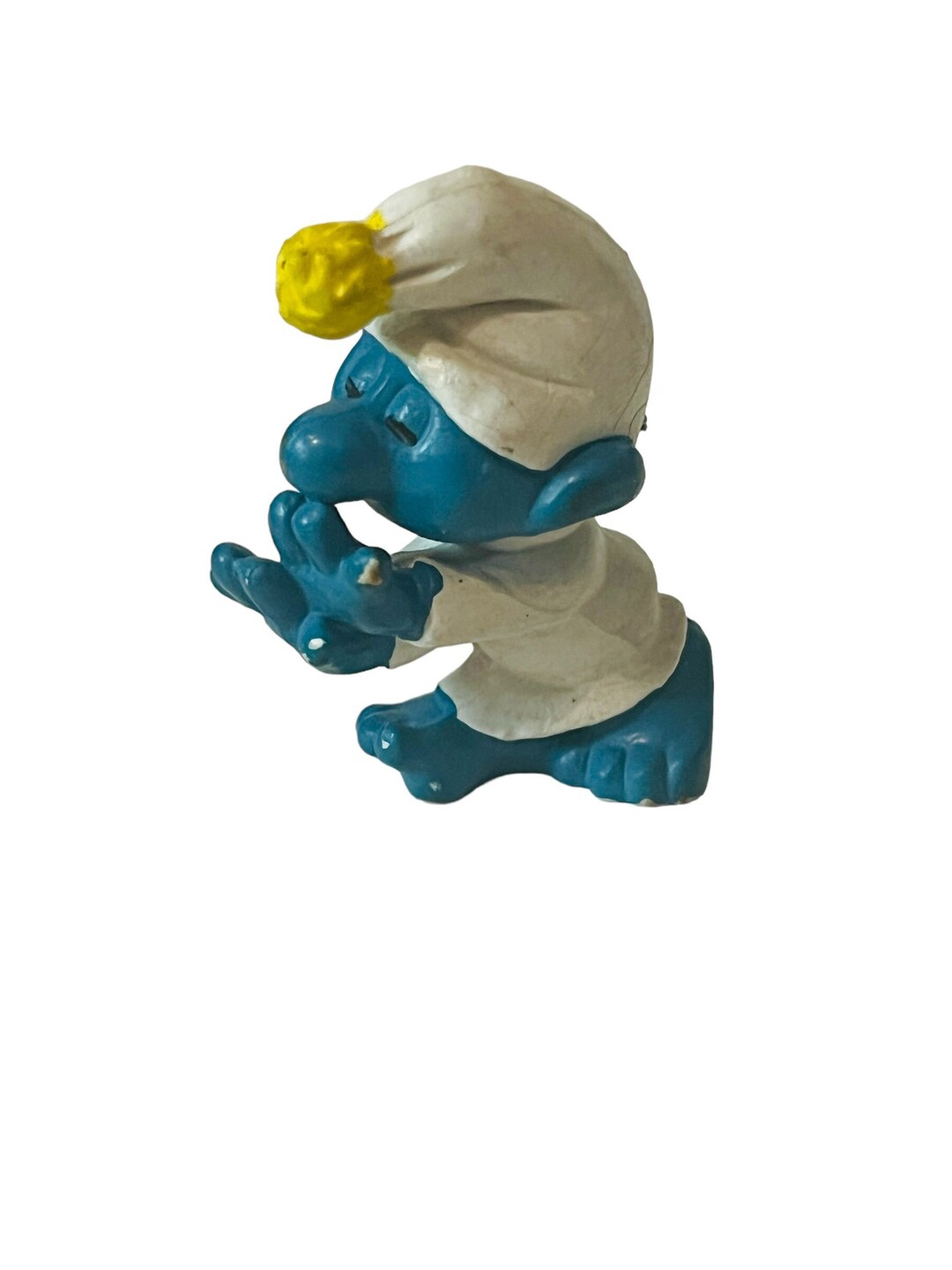 Smurfs Schleich Vtg Toy Figure Peyo Germany Bully 1972 Sleep Walker ...