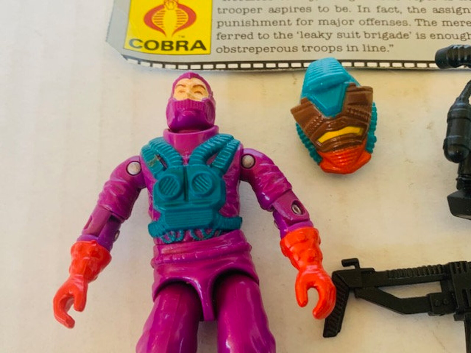 GI JOE HASBRO Cobra Vintage Action Figure Original Complete - Etsy