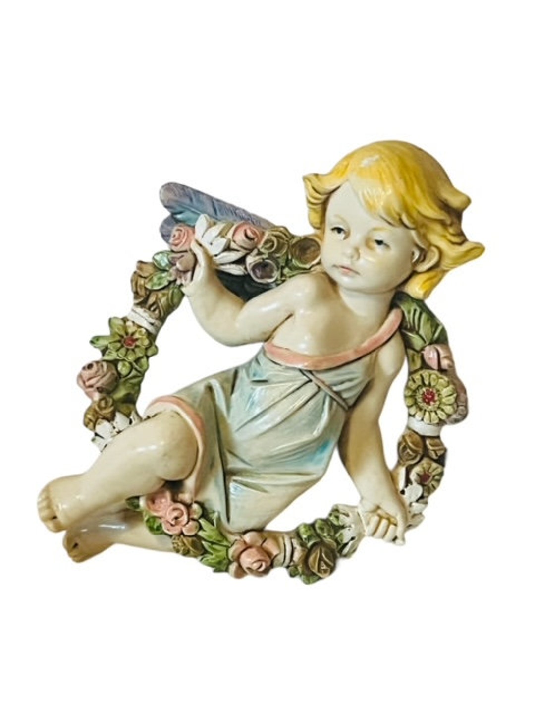 Roman Fontanini Angel Italy Figurine Nativity Christmas Simonelli 1980 ...