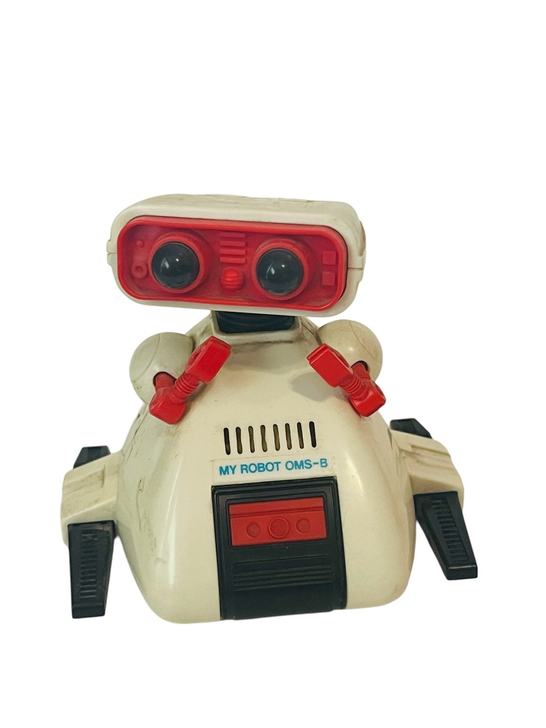 My Robot OMS-B Dingbot 1985 Vtg Figure Space Toy Droid Ding Bot Tomy ...