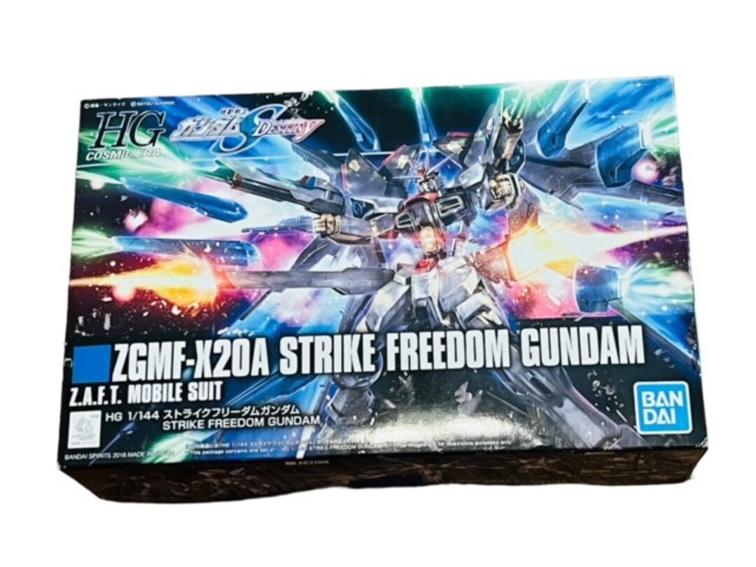 Gundam Model Kit Bandai ZGMF-X20A X2OA Strike Freedom ZAFT Mobile Suit ...