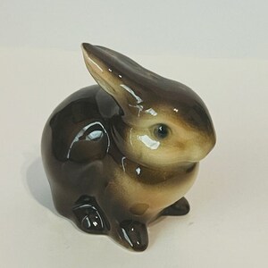 Goebel Hummel Brown Bunny Rabbit Figurine Easter Brown Miniature ...