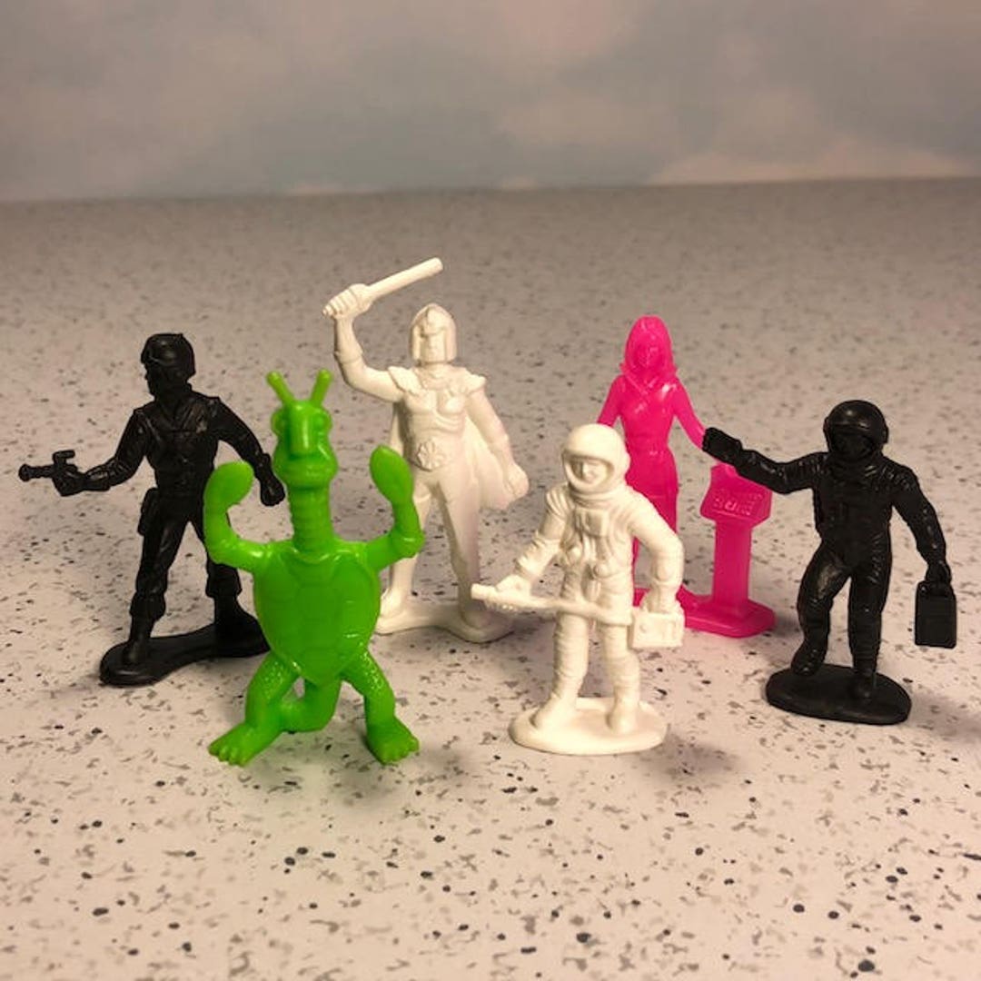 TIM MEE TOYS 1970 Vintage Mixed Lot Space Patrol Galaxy Laser Team ...