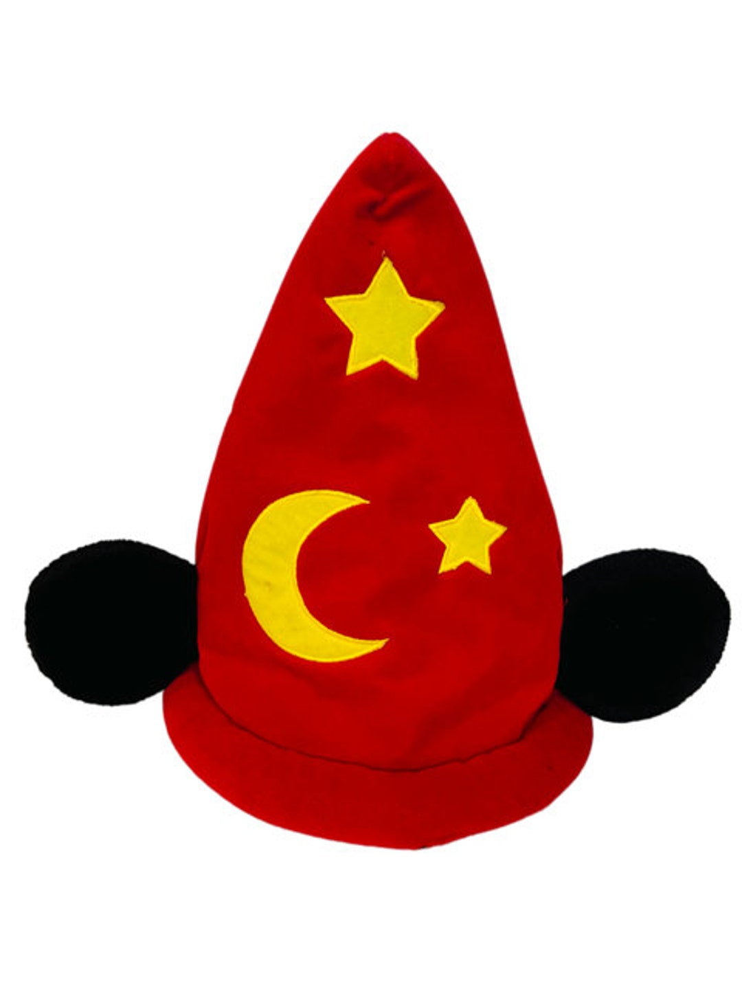 Mickey Mouse Ears Hat Cap Wizard Fantasia Disneyland Paris Disney World ...