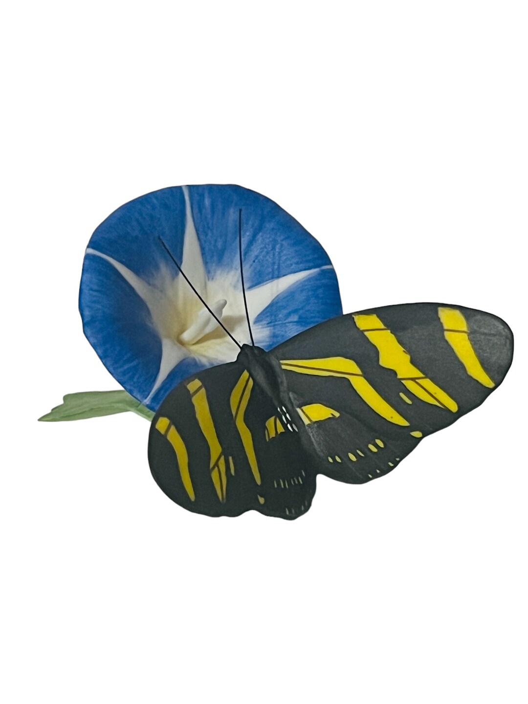 Butterfly Moth Figurine Franklin Mint Butterflies World Zebra Longwing ...