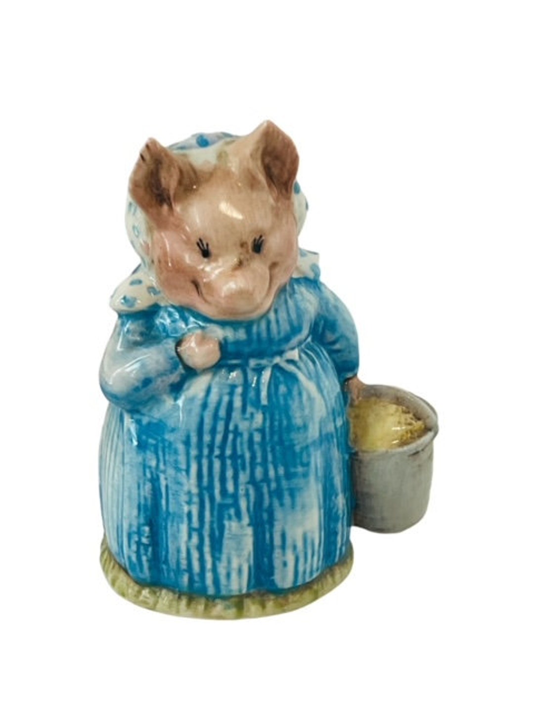 Pig Figurine Beswick Beatrix Potter Piglet 1970 Warne Aunt Pettitoes ...