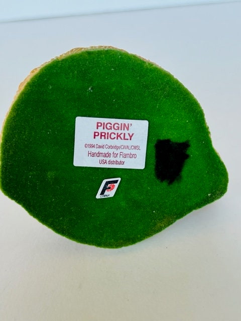 Pig Figurine Anthropomorphic Farm Hog Piglet Sculpture Flambro Piggin ...