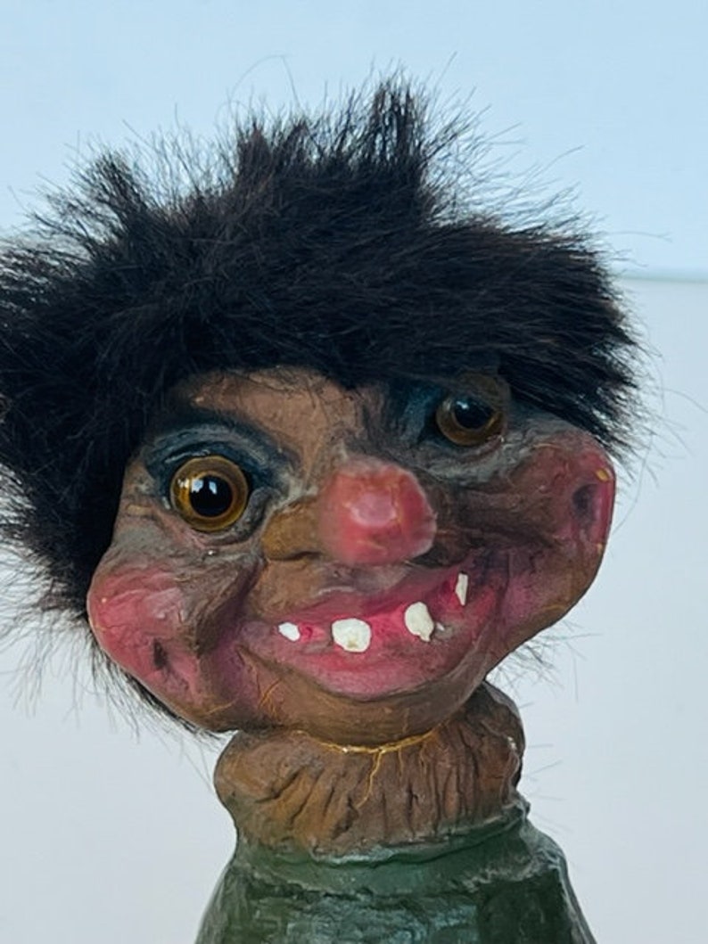 Nyform Troll Tynset Norway Doll Figure Horror Art Witch Vtg | Etsy