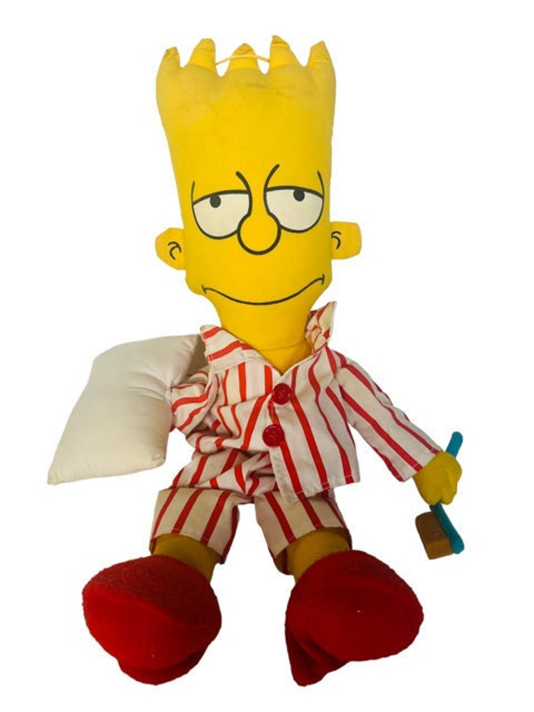 Bart Simpson Plush Stuffed Animal 24 Matt Groening 1990 - Etsy