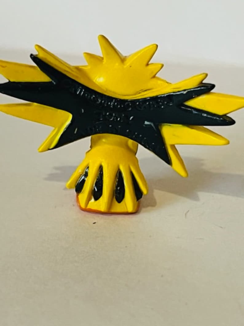 Zapdos Bird Pokemon Pikachu Toy Figure Tomy Nintendo Japan - Etsy