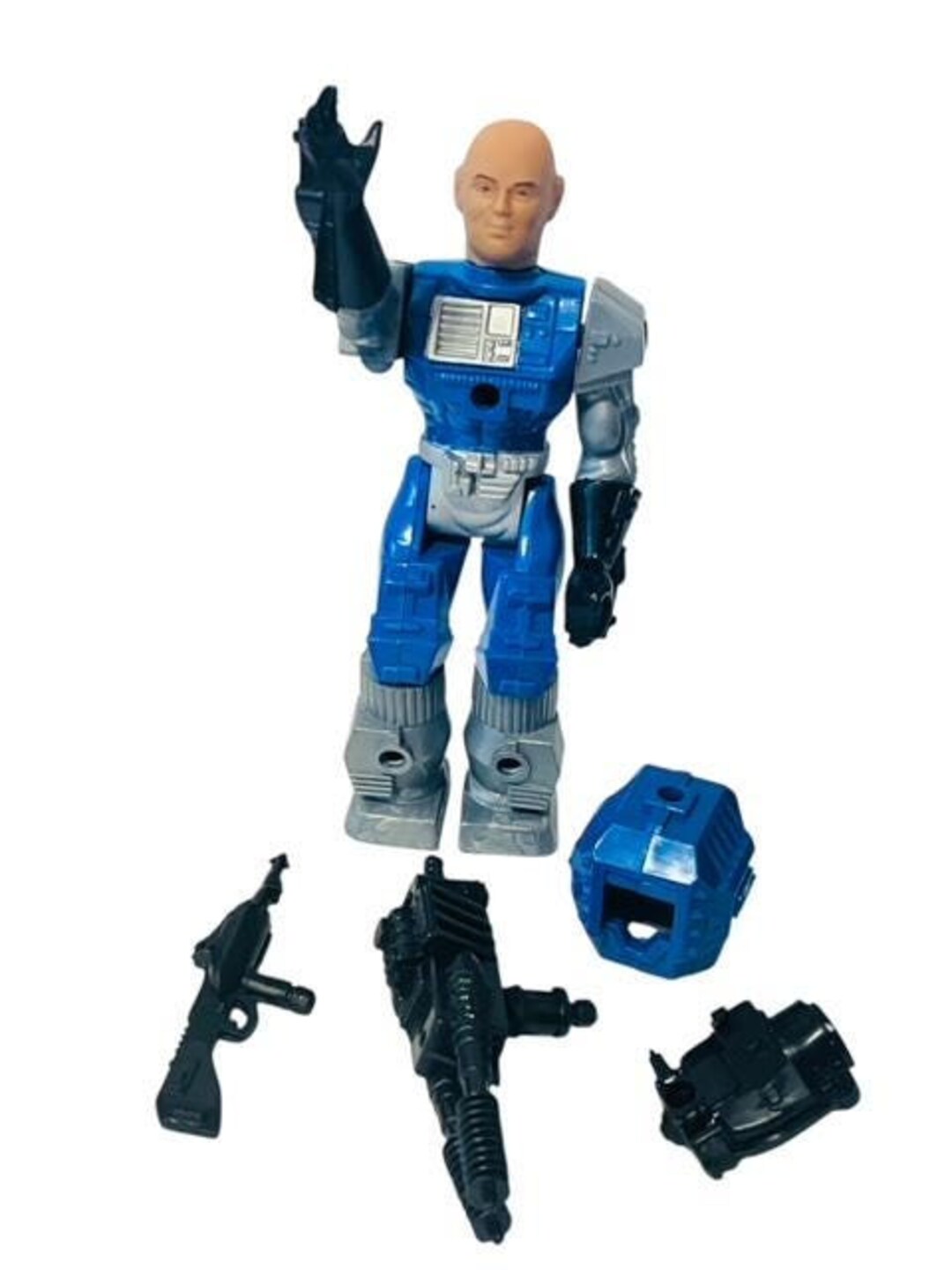 Mantech Remco Laser Tech Lasertech COMPLETE Figure Toy 1983 Robot ...