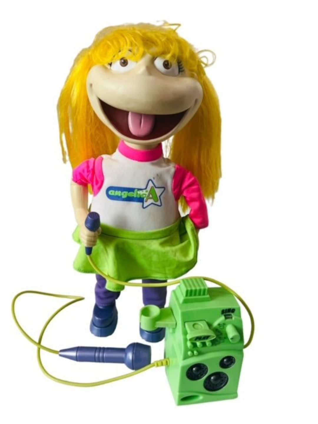Rugrats Angelica Sing Swing Karaoke Toy Figure Doll Microphone - Etsy