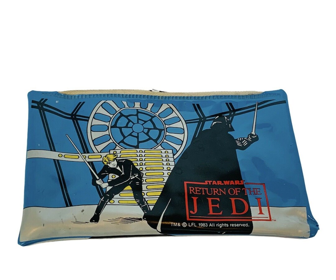 Return of Jedi Pencil Case TM 1983 LFL Star Wars Pen Luke Skywalker ...