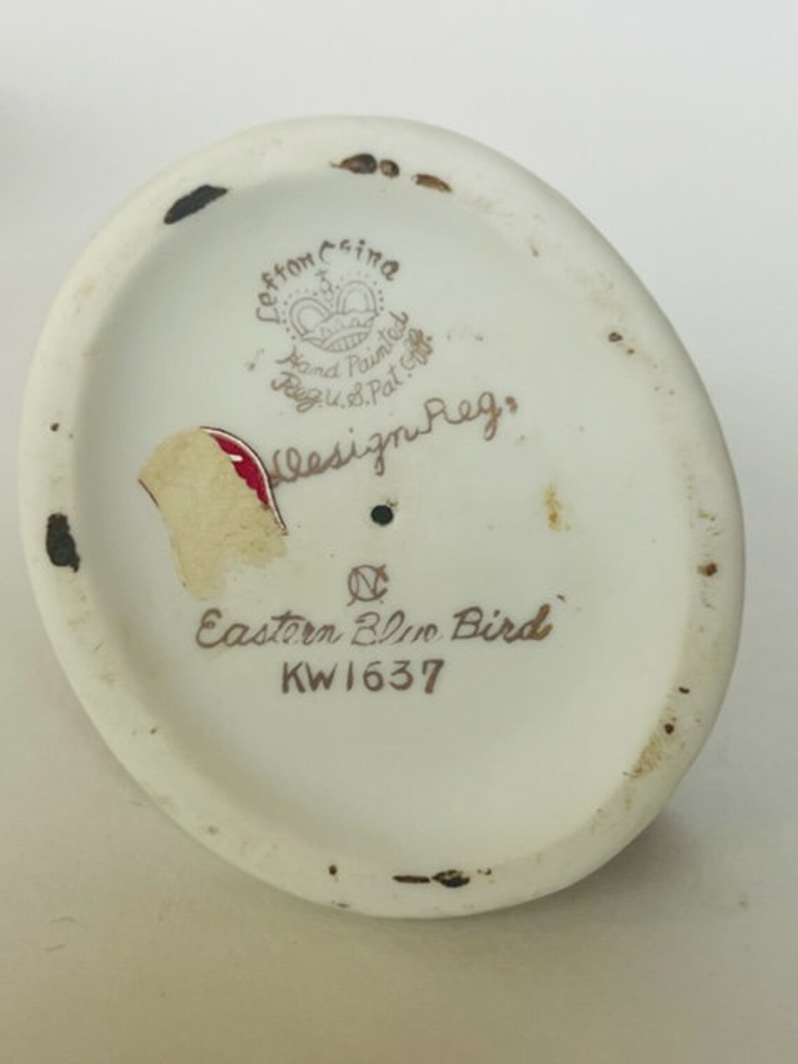 Lefton Eastern Bluebird Porcelain Miniature Figurine Blue Bird - Etsy