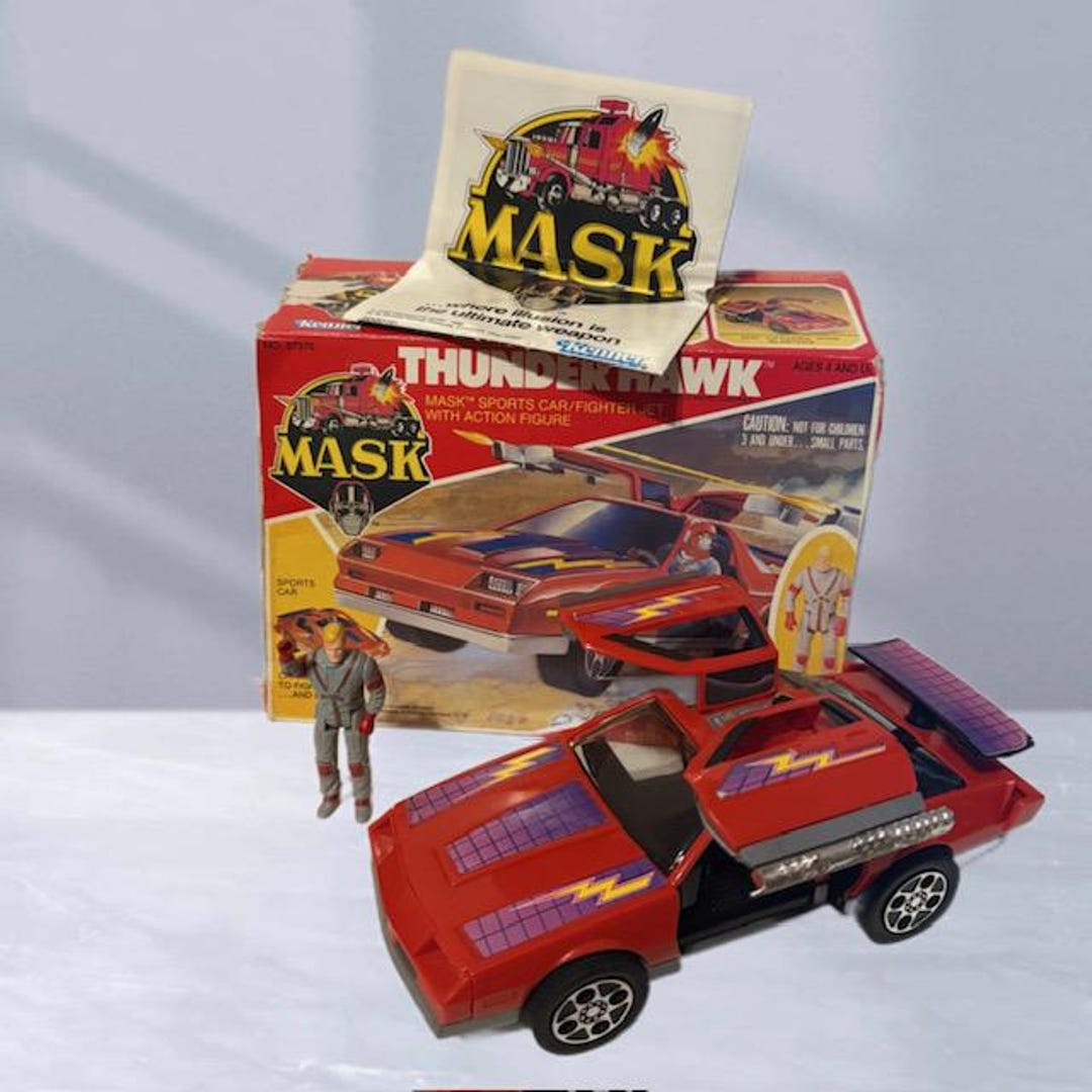 Thunderhawk Kenner Mask Vtg Figure M.A.S.K. Thunder Hawk Matt Trakker ...