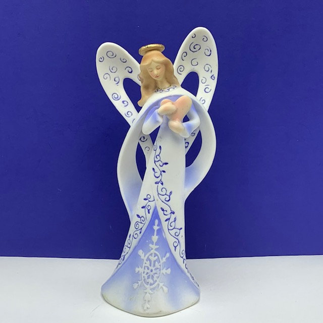 ROMAN SNOWFLAKE ANGEL Statue 9 figurine 9 inch sculpture | Etsy