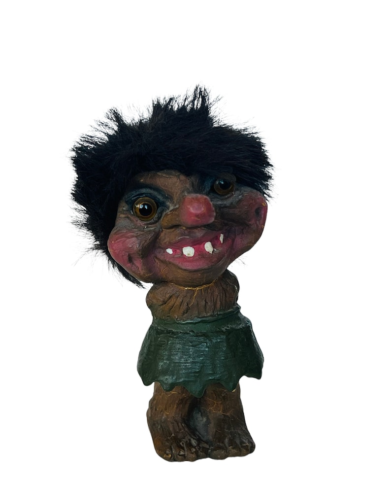Nyform Troll Tynset Norway Doll Figure Horror Art Witch Vtg - Etsy
