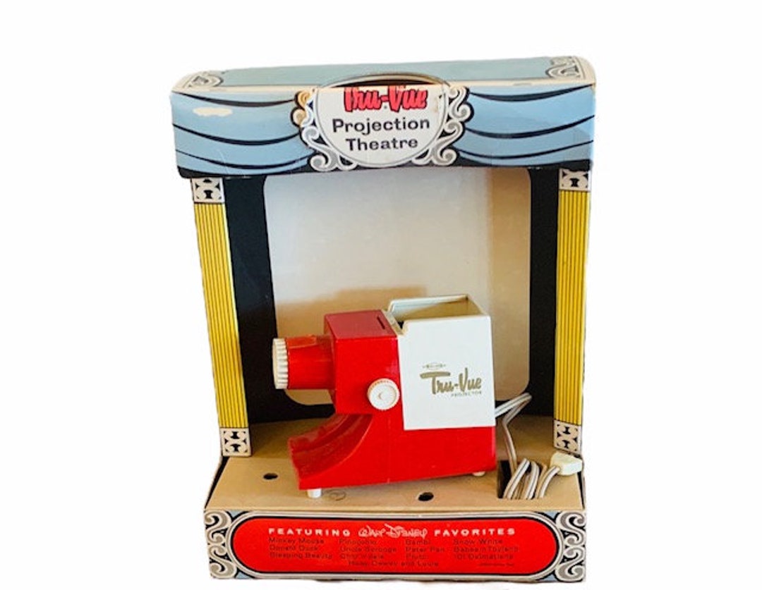 DISNEY PROJECTION THEATRE Theater Tru-vue True View Viewmaster ...
