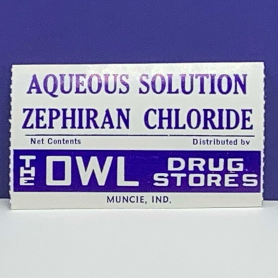VINTAGE DRUG STORE Label Vintage 1930s Ephemera Paper Pharmacy | Etsy