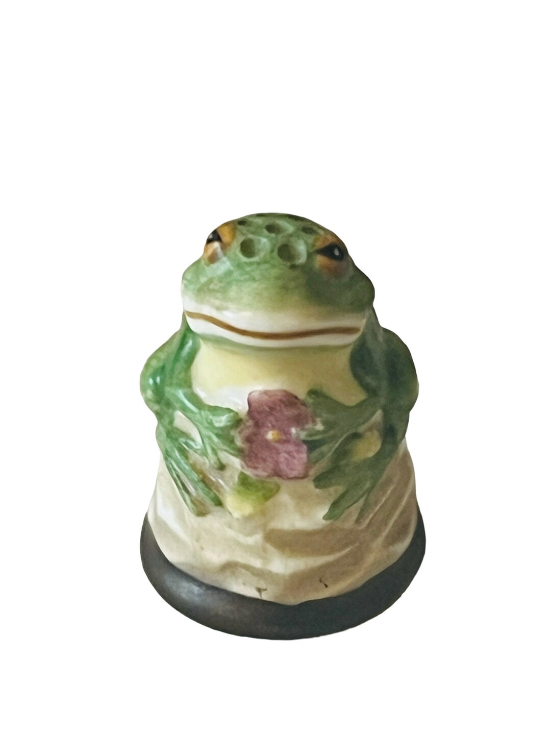 Franklin Mint Friends of Forest Animal Thimble 1982 Vtg Figurine Frog ...