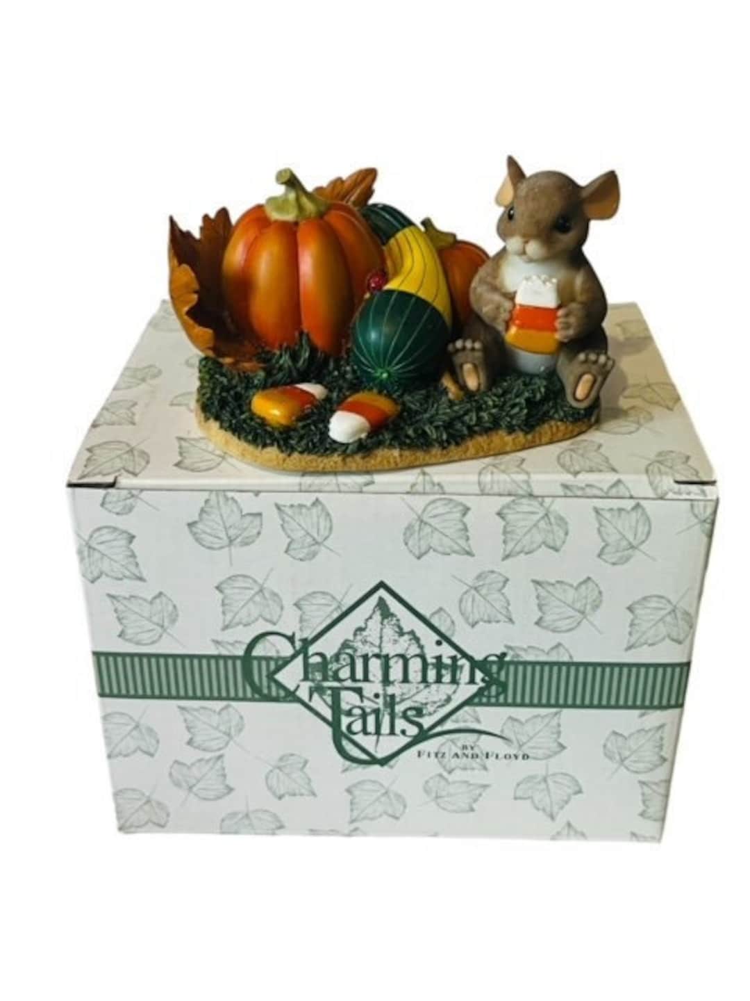 Charming Tails Figurine Fitz Floyd Mouse Mice Anthropomorphic Yummy ...