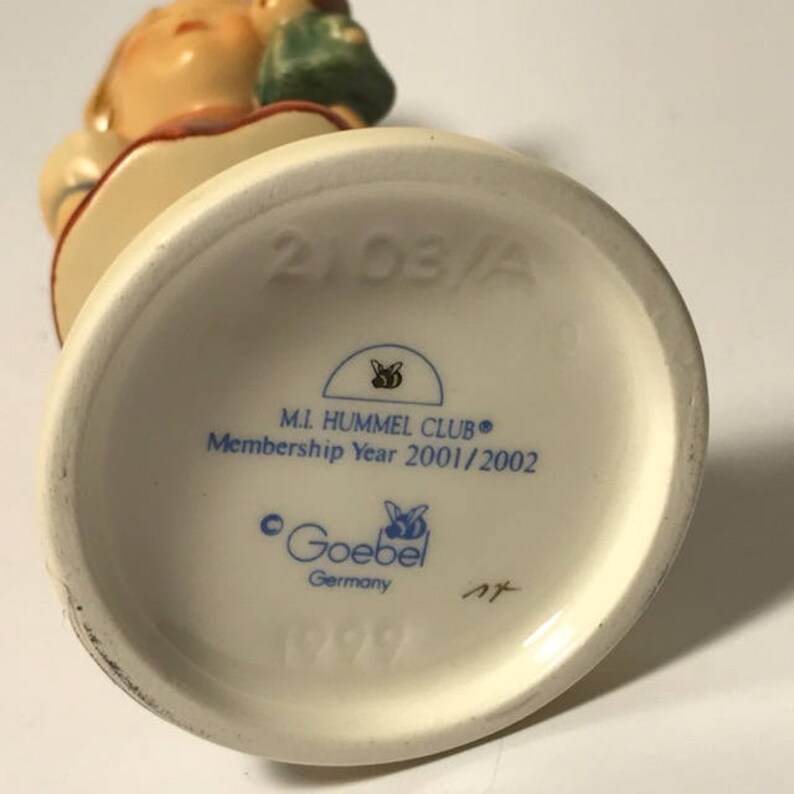 1995 HUMMEL GOEBEL FIGURINE Tmk-7 Mark West Germany Original | Etsy