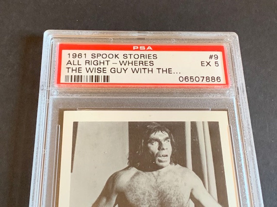 Horror Universal Monsters Trading Card Vintage 1963 Leaf Spook - Etsy