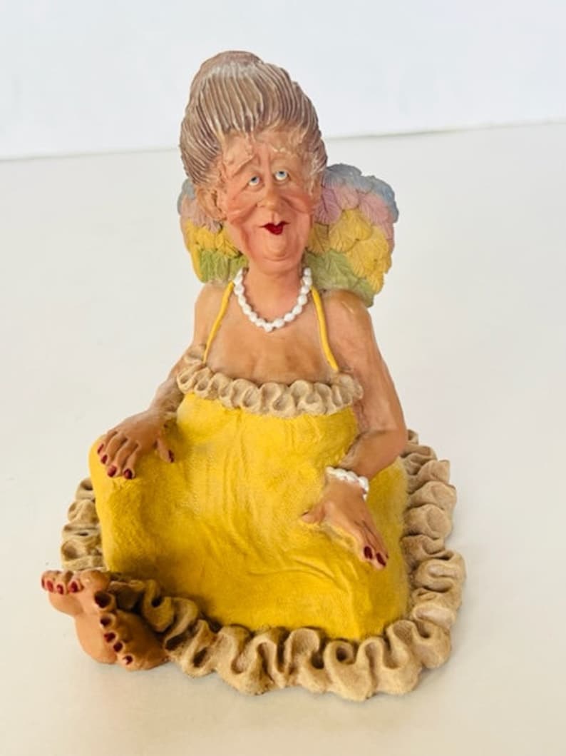 Frumps Figurine Sculpture Gift D&D Studio Grandma Angel - Etsy