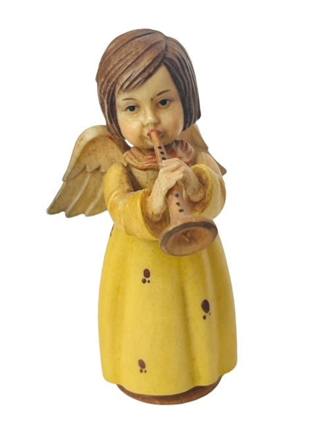 Anri Ferrandiz Italy Hand Carved Figurine Wood Vtg Signed RARE Angel ...