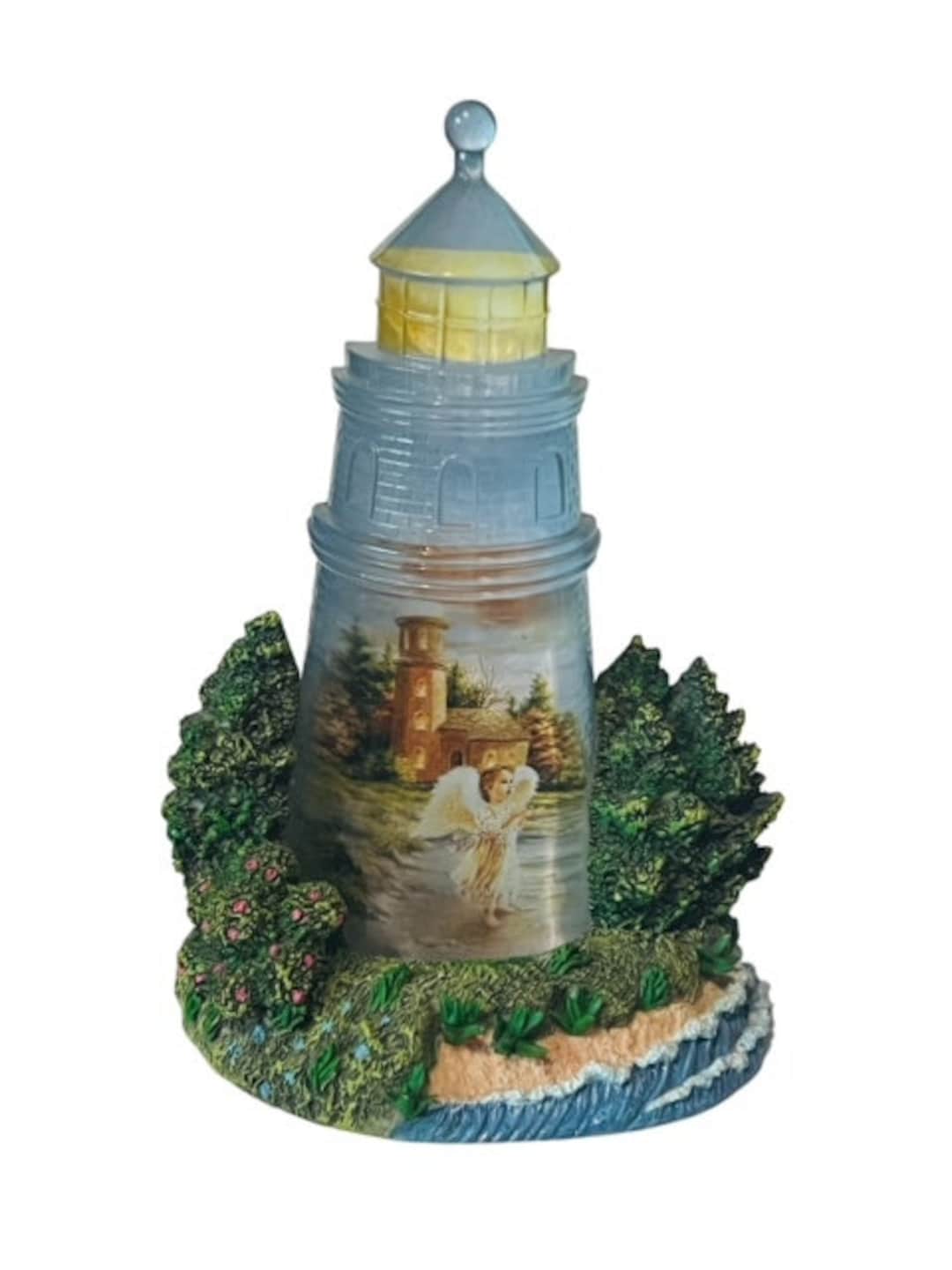 Hamilton Collection Lighthouse Figurine Faith Light House Love Light ...