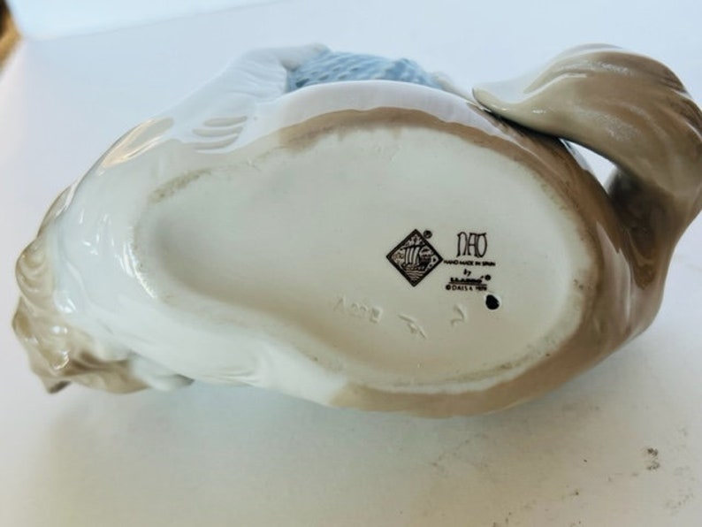 Lladro Nao Cat Figurine Porcelain Sculpture Yarn Ball Kitten - Etsy