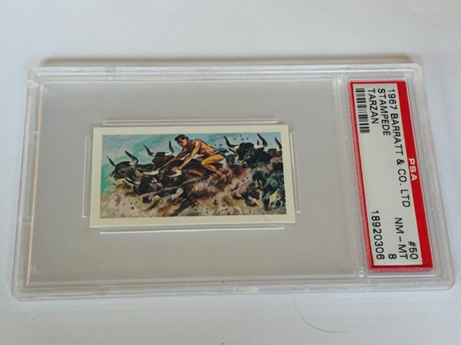 Tarzan Ape Man Barratt Wild West Cowboy Western Trading Card 1967 ...