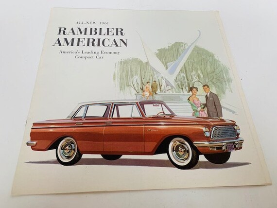 Nash Rambler Classic Car Automobile Pamphlet Advertisement - Etsy