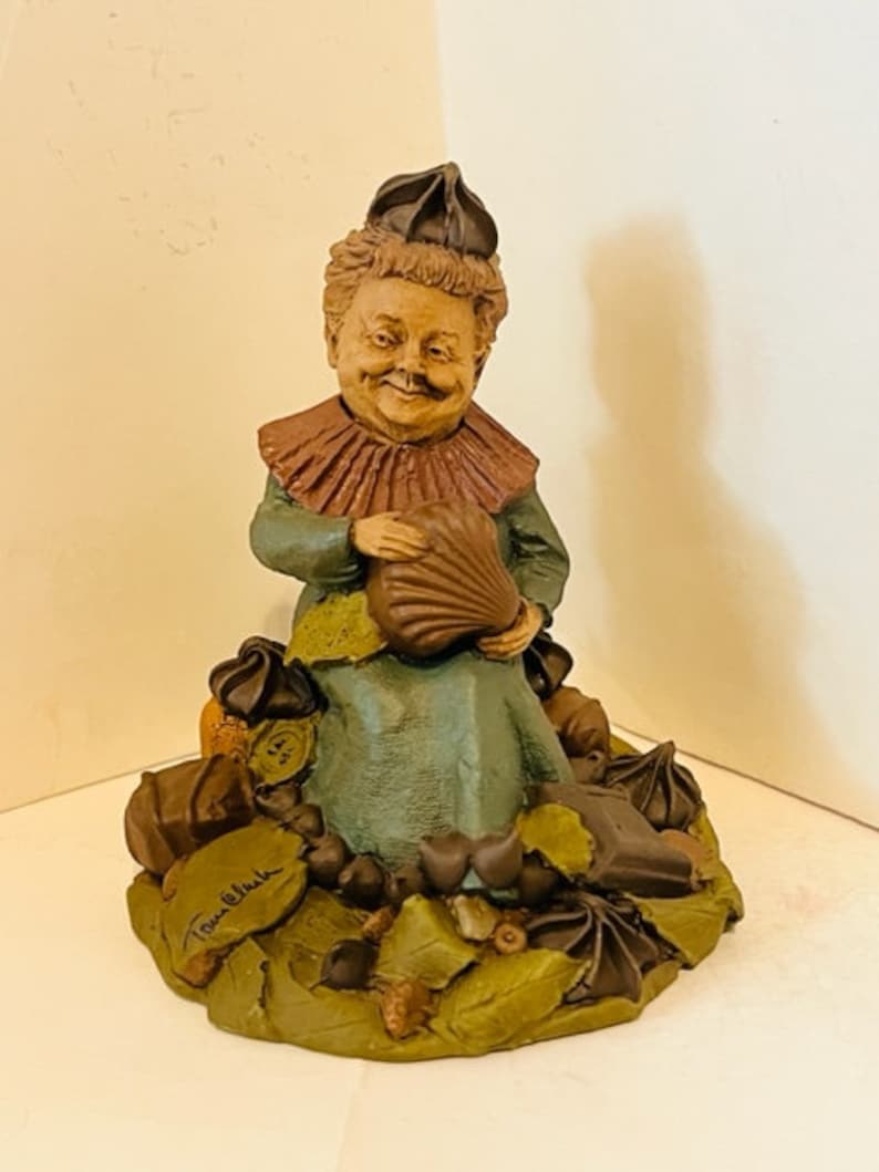 Tom Clark Gnome Figurine Vtg Sculpture Elf SIGNED Cairn Candy - Etsy