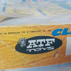 WOODBURNING BOARD GAME 1960s Atf American Toys Furniture Our Presidents ...