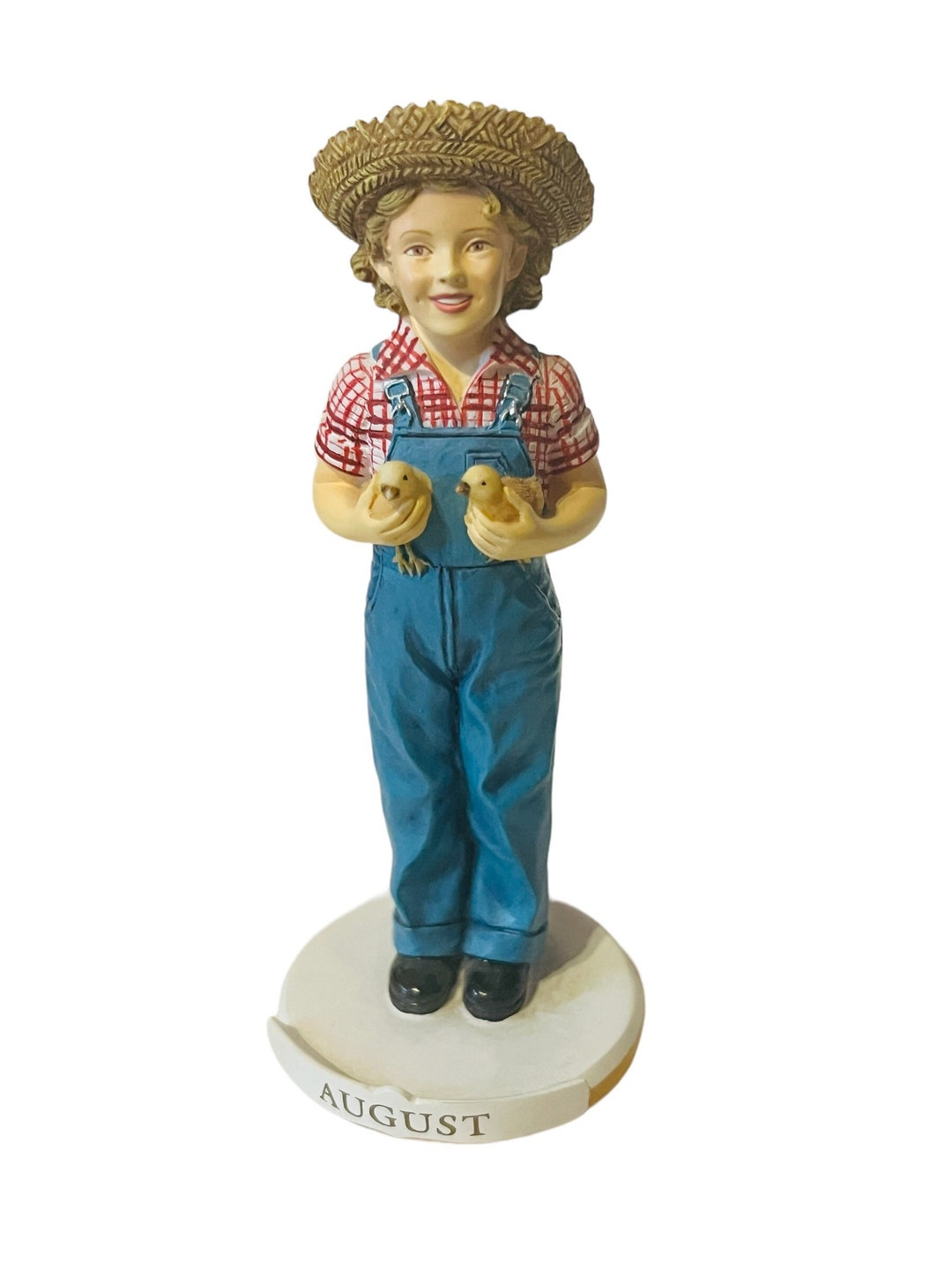 Shirley Temple Danbury Mint Calendar Figurine August Rebecca Sunnybrook ...