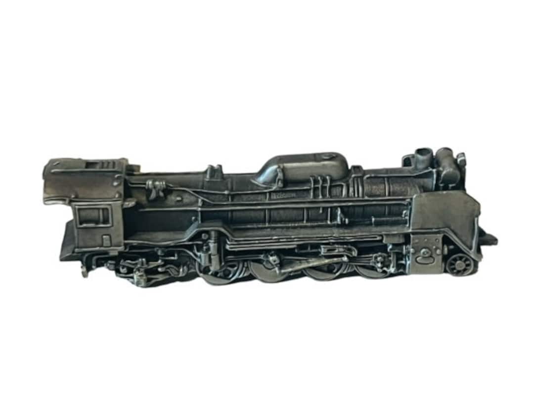 Danbury Mint Pewter Train Locomotive Figurine Railroad World Steam ...