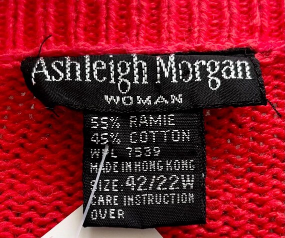 1980’s Ashleigh Morgan Nautical Sailor Summer Sweater… - Gem