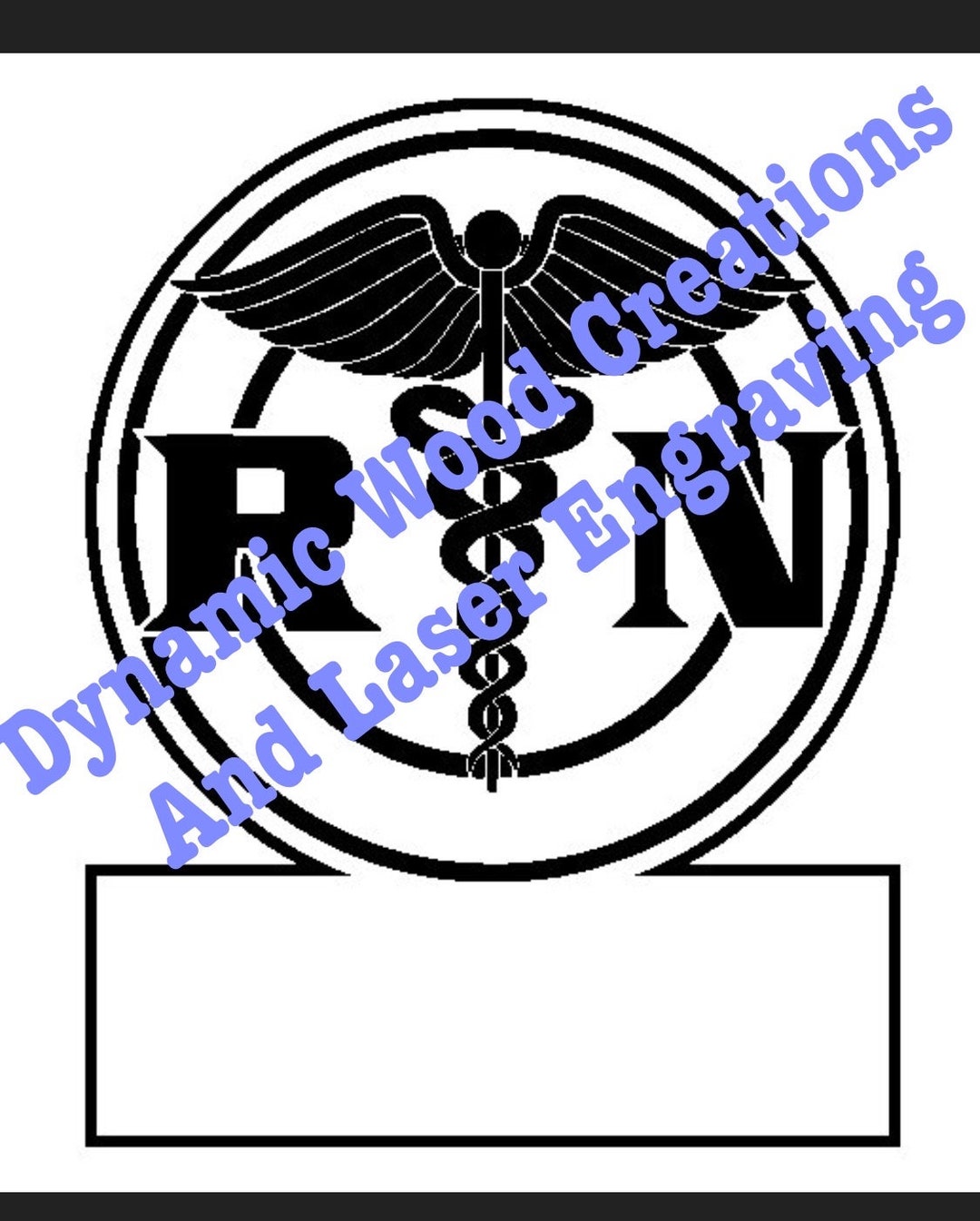 Registered Nurse SVG RN Sign Gift File Seal Emblem CNC File Shapeoko - Etsy