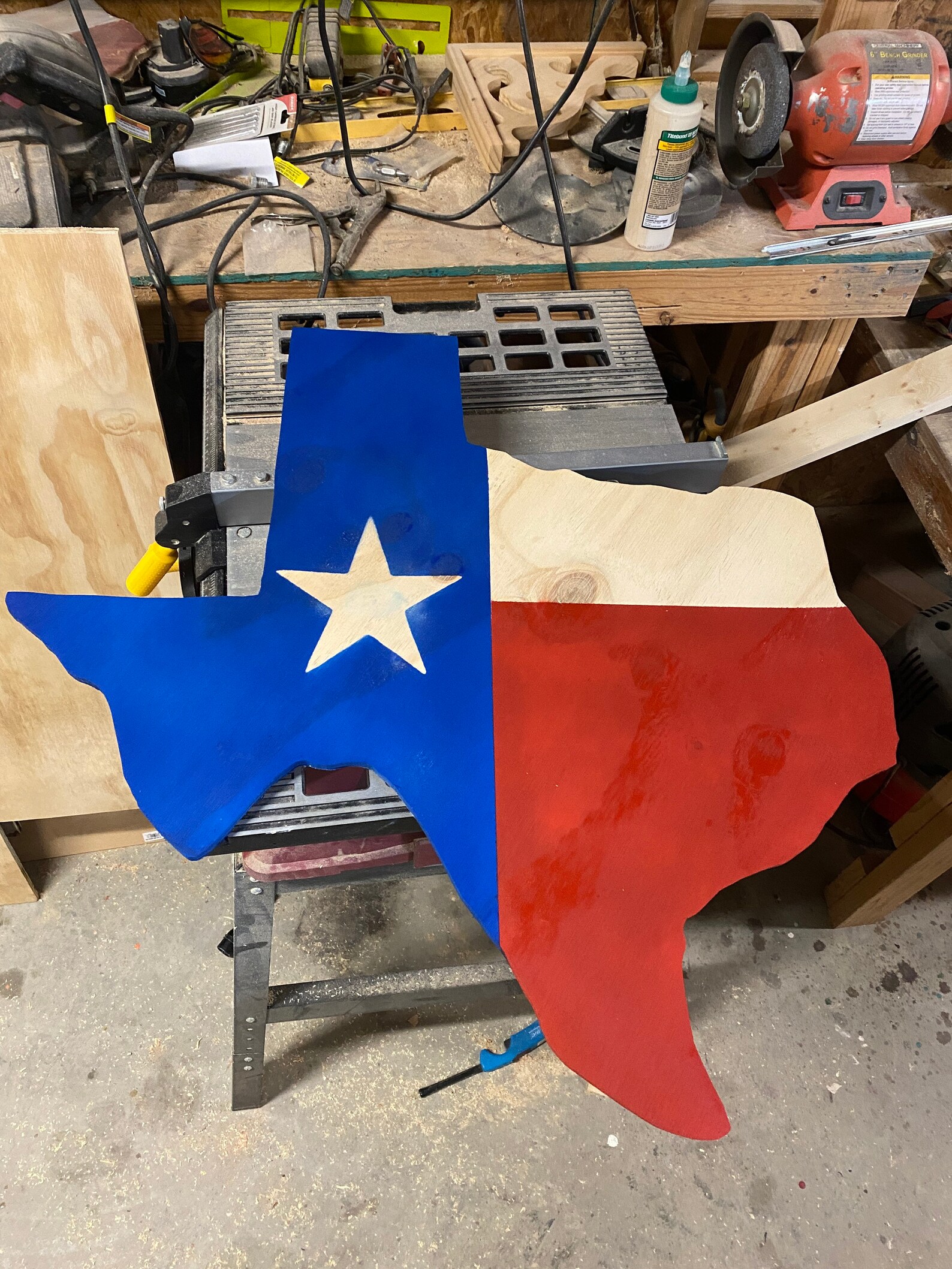 Texas Shaped Flag Wall Decor 30 large - Etsy