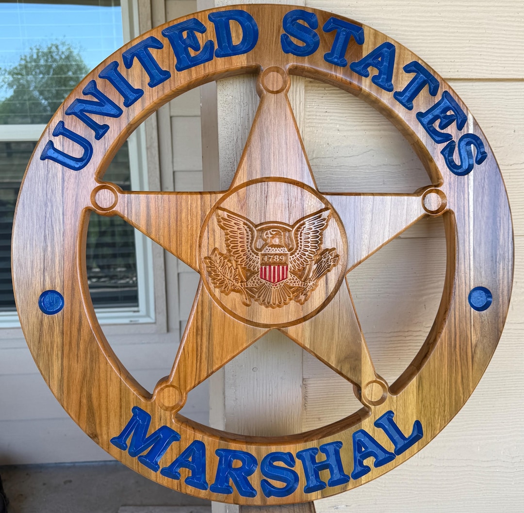 US Marshal Badge, Secret Service Badge, ATF Badge, Custom Order Badge ...