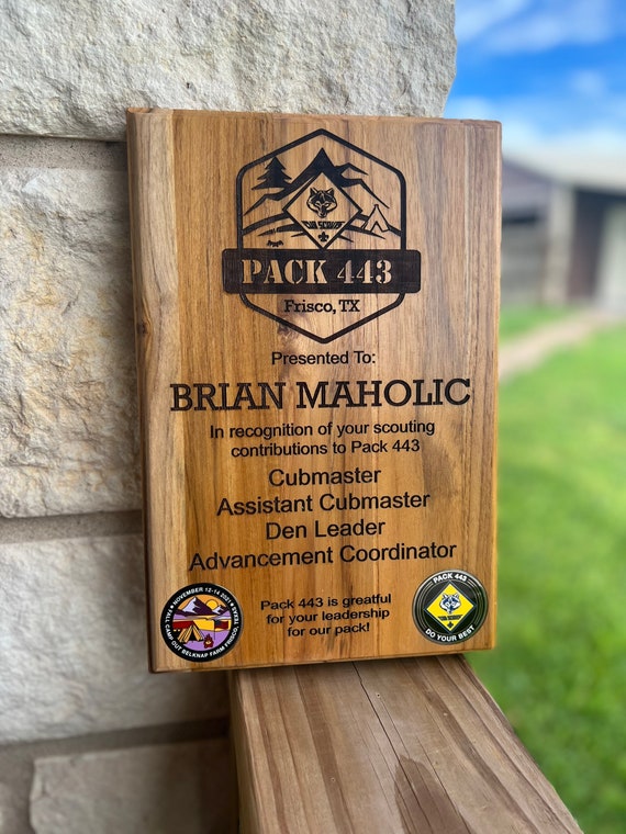 Corporate Plaque Years of Service Award Engraved Award - Etsy