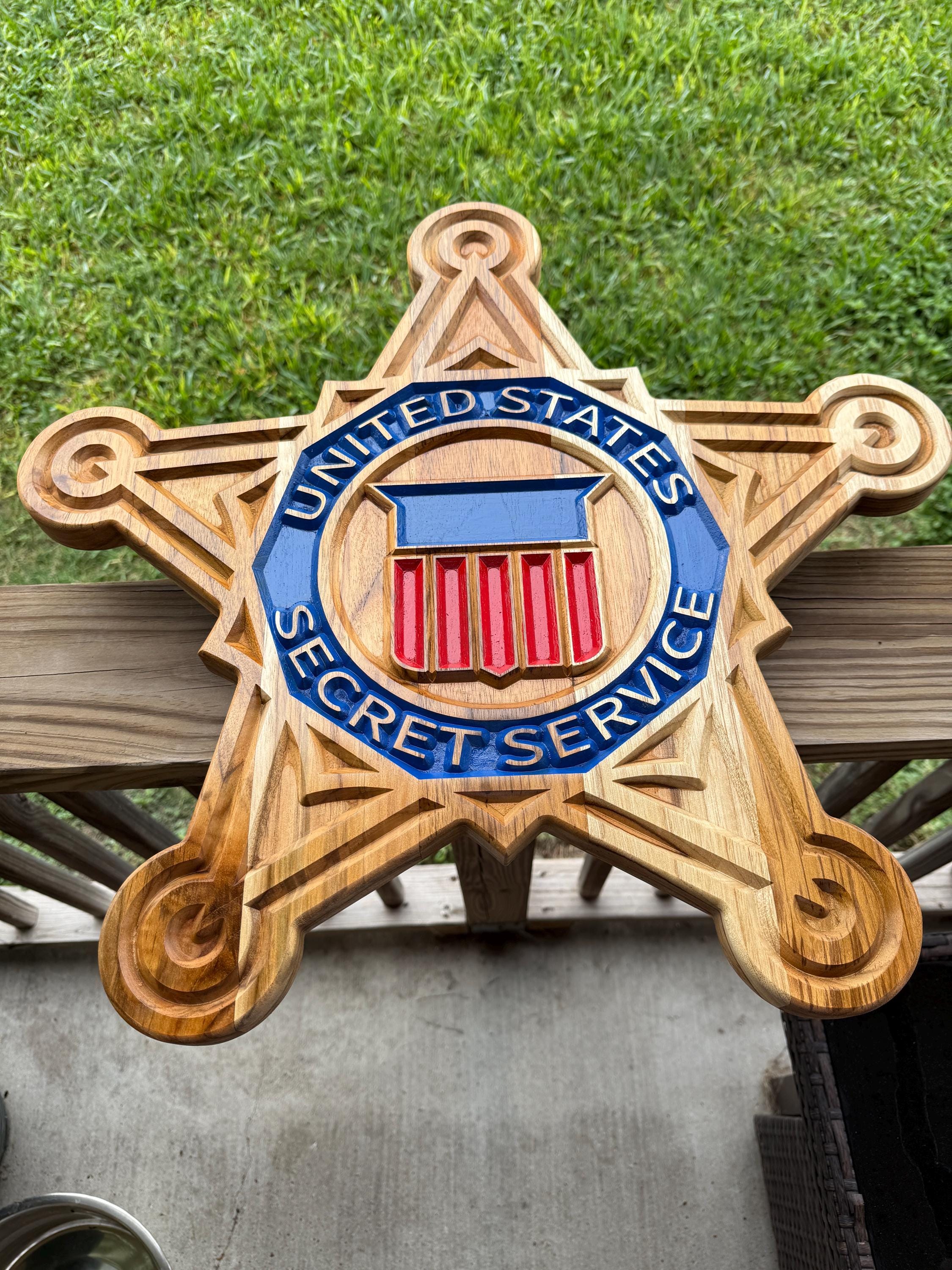 US Marshal Badge, Secret Service Badge, ATF Badge, Custom Order Badge ...