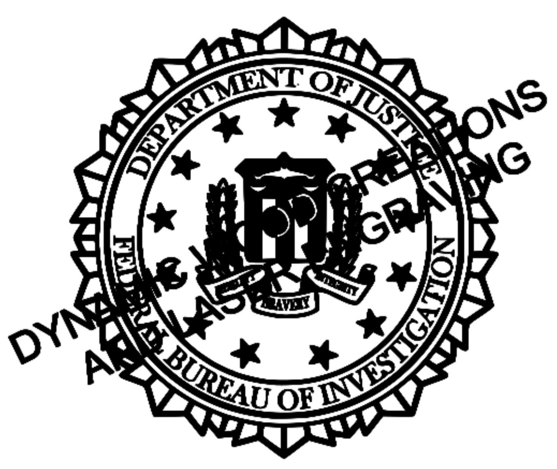 FBI Federal Bureau of Investigation SVG Seal Emblem Badge Special Agent ...