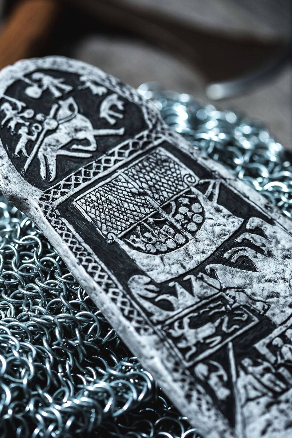 Hunninage Picture Stone Wall Hanging (sigurd the Dragon Slayer) - Etsy