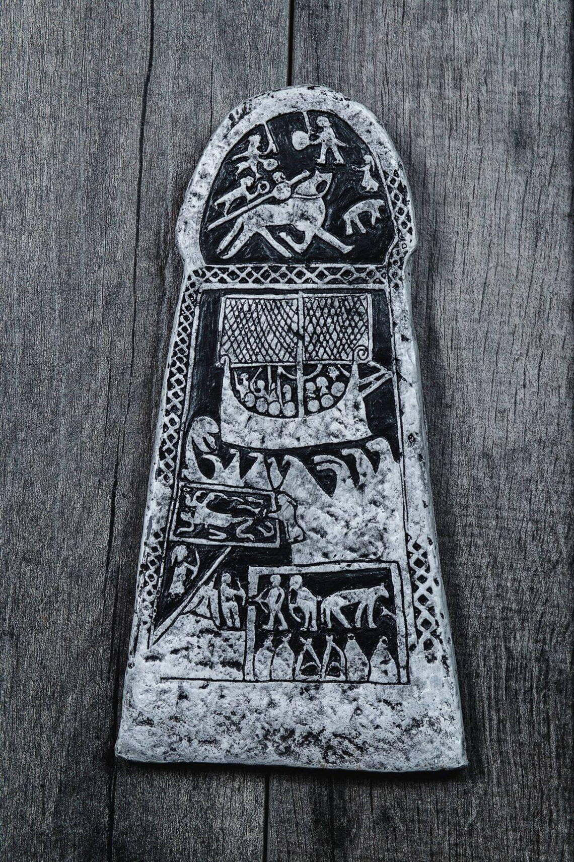 Hunninage Picture Stone Wall Hanging (sigurd the Dragon Slayer) - Etsy